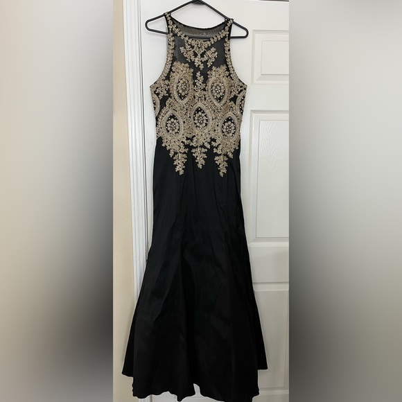 Dresses | Blackgold Prom Dress Used Once | Poshmark